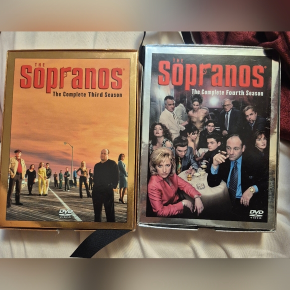 Media | The Sopranos Complete Third And Fourth Season Dvd Set | Poshmark